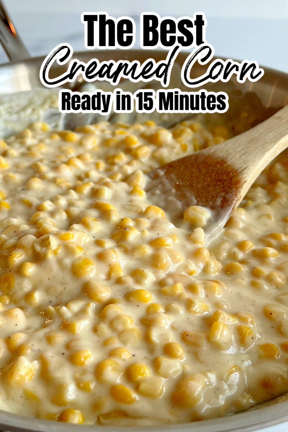 Homemade Creamed Corn (Quick and Easy) - Sweet Little Bluebird