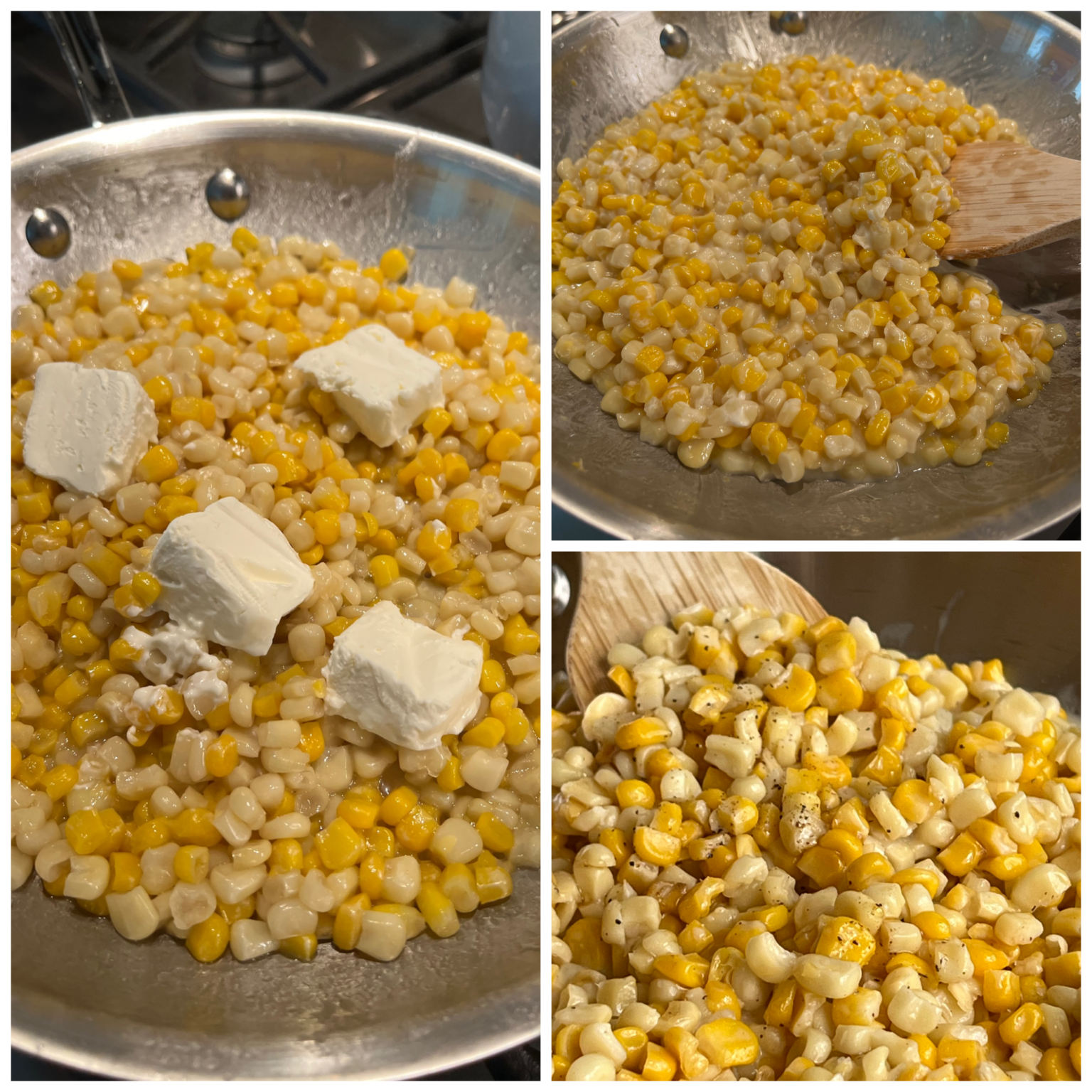 Skillet Honey Butter Corn (Regular or Hot Honey) - Sweet Little Bluebird