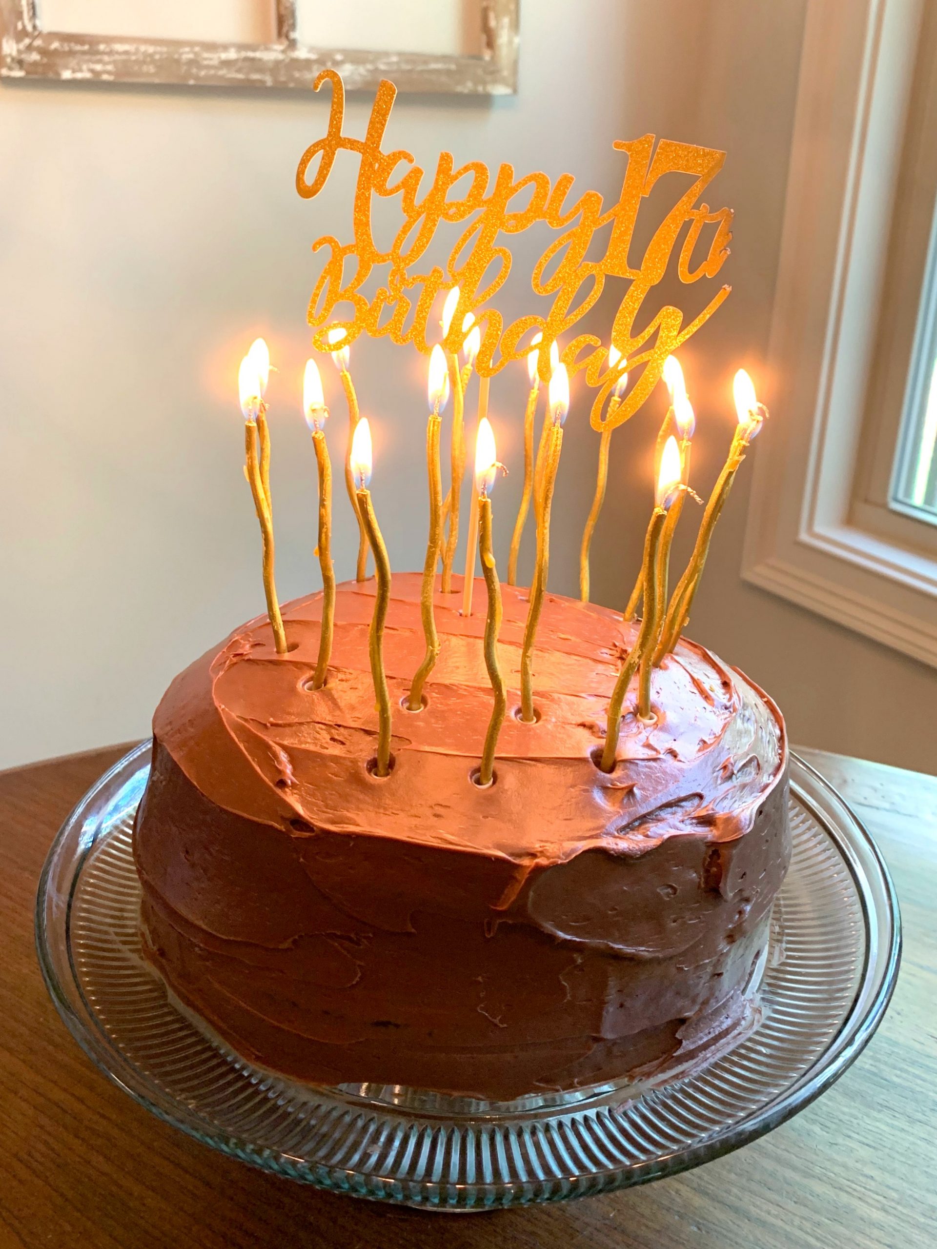 Two-Layer Crazy Cake (No Eggs, Milk or Butter) - Sweet Little Bluebird