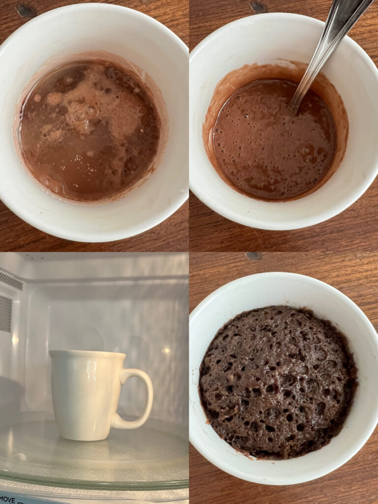 The Original Wacky Mug Cake Recipe — No Eggs, Milk, or Butter! - Sweet ...