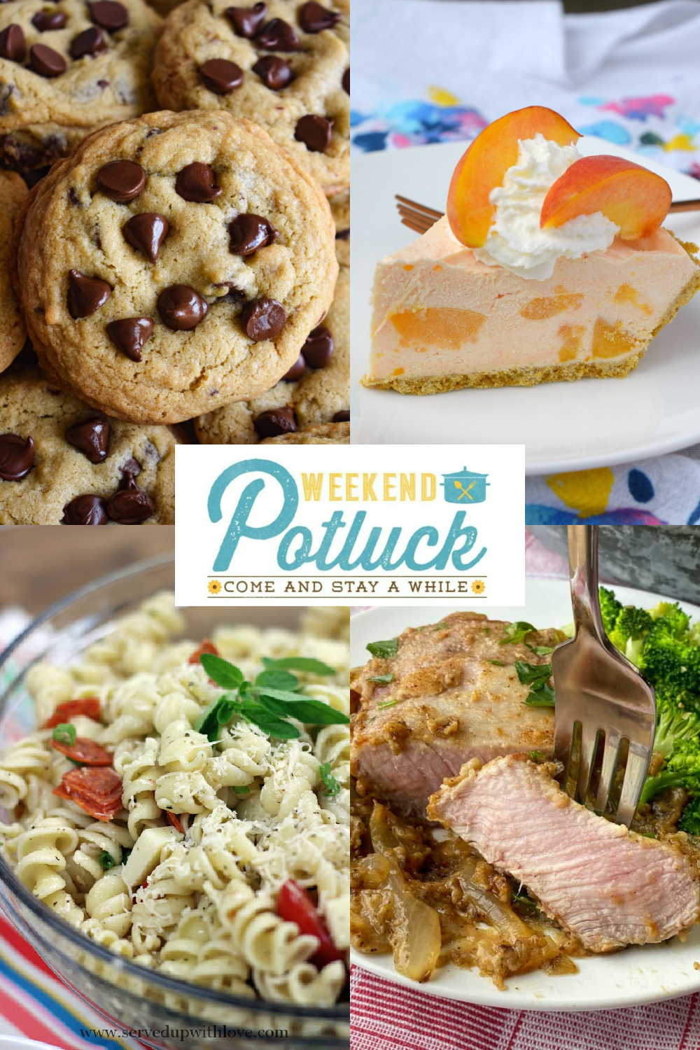 The Best Chocolate Chip Cookies - Weekend Potluck 481 - Sweet Little ...