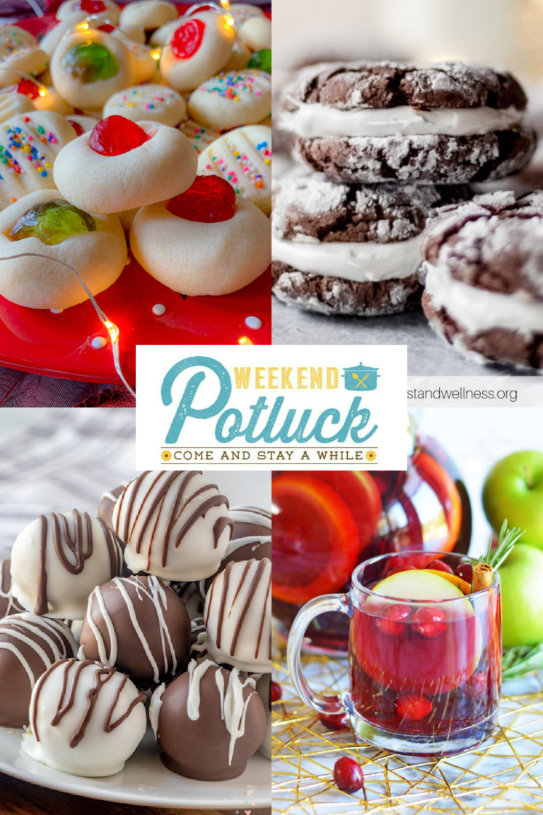 Buttery Whipped Shortbread Cookies - Weekend Potluck 509 - Sweet Little ...