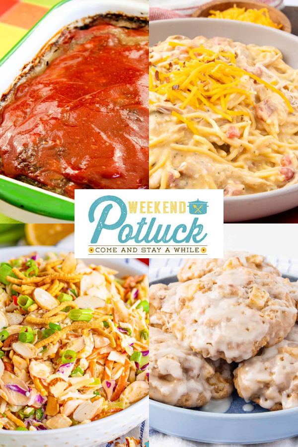 Old Fashioned Meatloaf - Weekend Potluck 672 - Sweet Little Bluebird