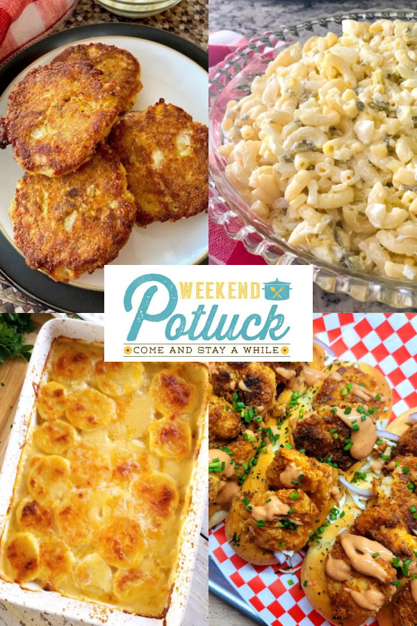 Cripsy Oven-Fried Salmon Patties — Weekend Potluck 724 - Sweet Little ...